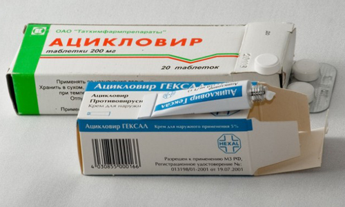 Ацикловир при генитальном герпесе